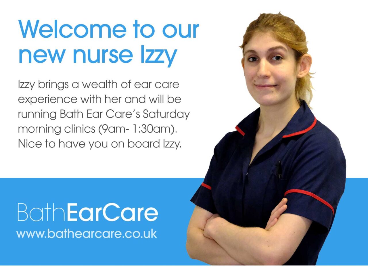 Welcome to our new nurse | Bath & Avon Ear Care